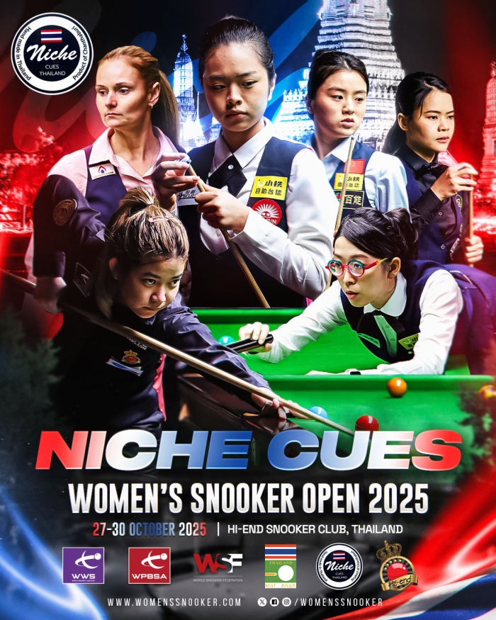 WPBSA SnookerScores - 2025 Niche Cues Women's Snooker Open (Seniors ...